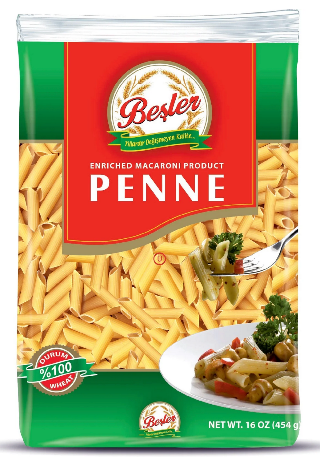 K- Besler Penne 20 x 1lb - BES06 – H FOODS LLC