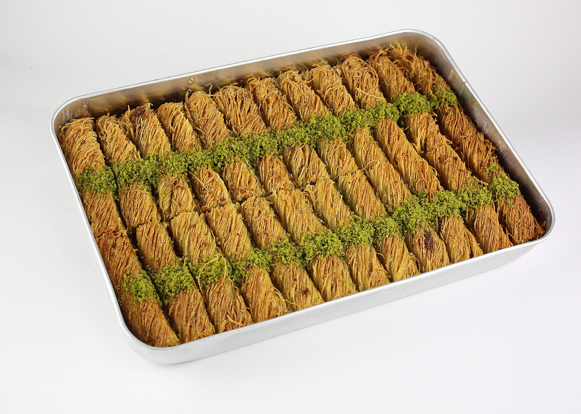 T3 Sweet Beggy Burma Stick Kadayif W/ Pistachio - 1.5 kg T16 – H FOODS LLC