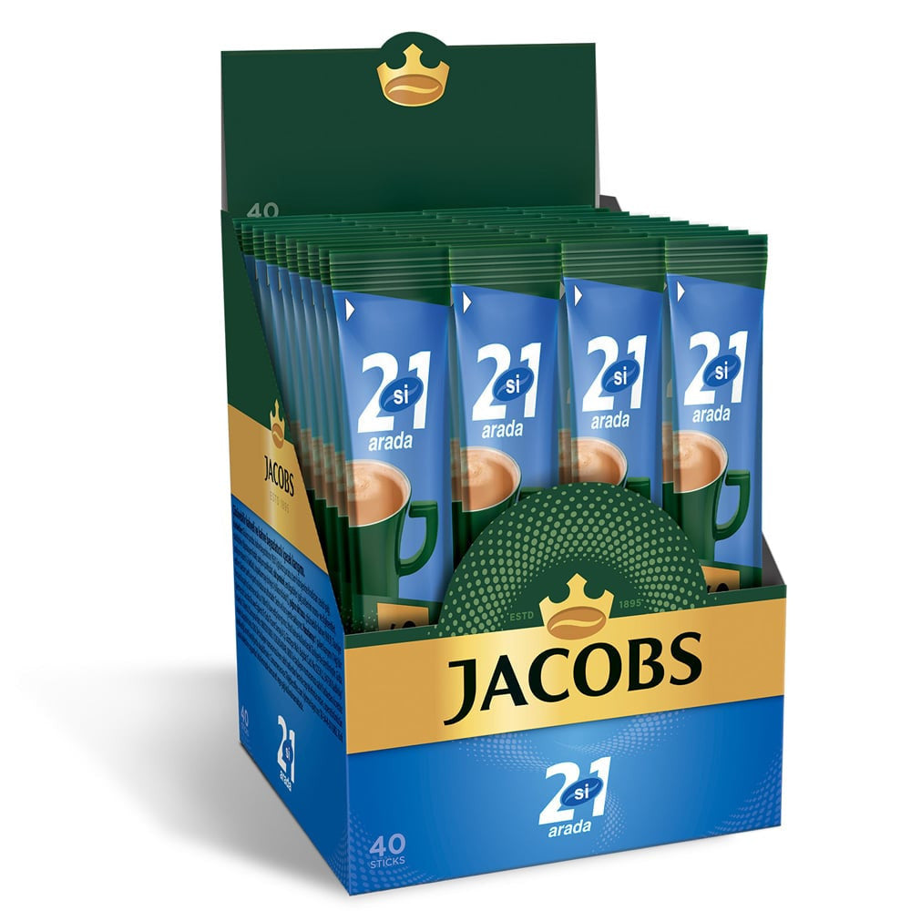 M3 JACOBS 2 in 1 Regular Instant Coffee 10.5g 1cs/40pcs – H FOODS LLC