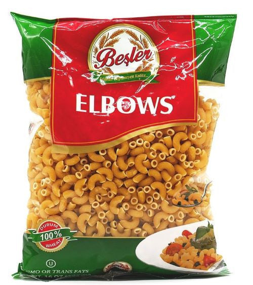 K- Besler Elbow Pasta 20 x 1lb - BES02 – H FOODS LLC