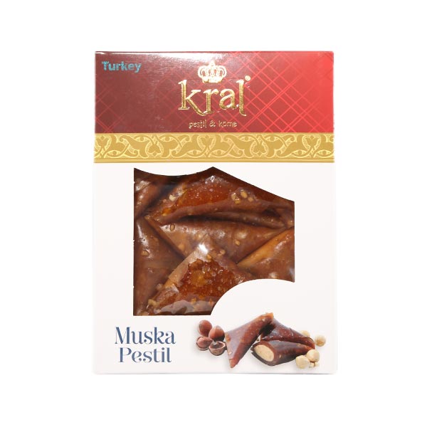 Kral Muska Pestil, Fruit Pastille with Hazelnut Paste, 350gr x 16 - KR ...