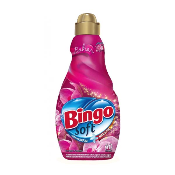 Bingo Liquid Fabric Concentrated Softener Spring, 1440ml x 9 - 970406 ...